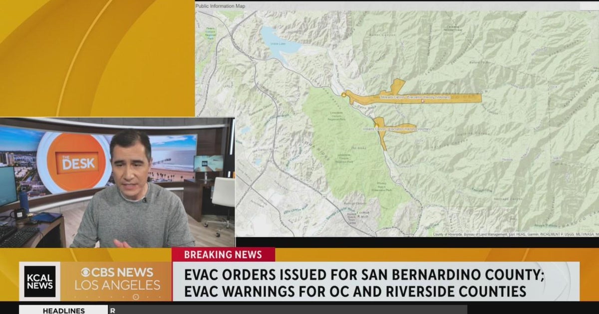 Area north of Banning under evacuation order due to advancing storm ...