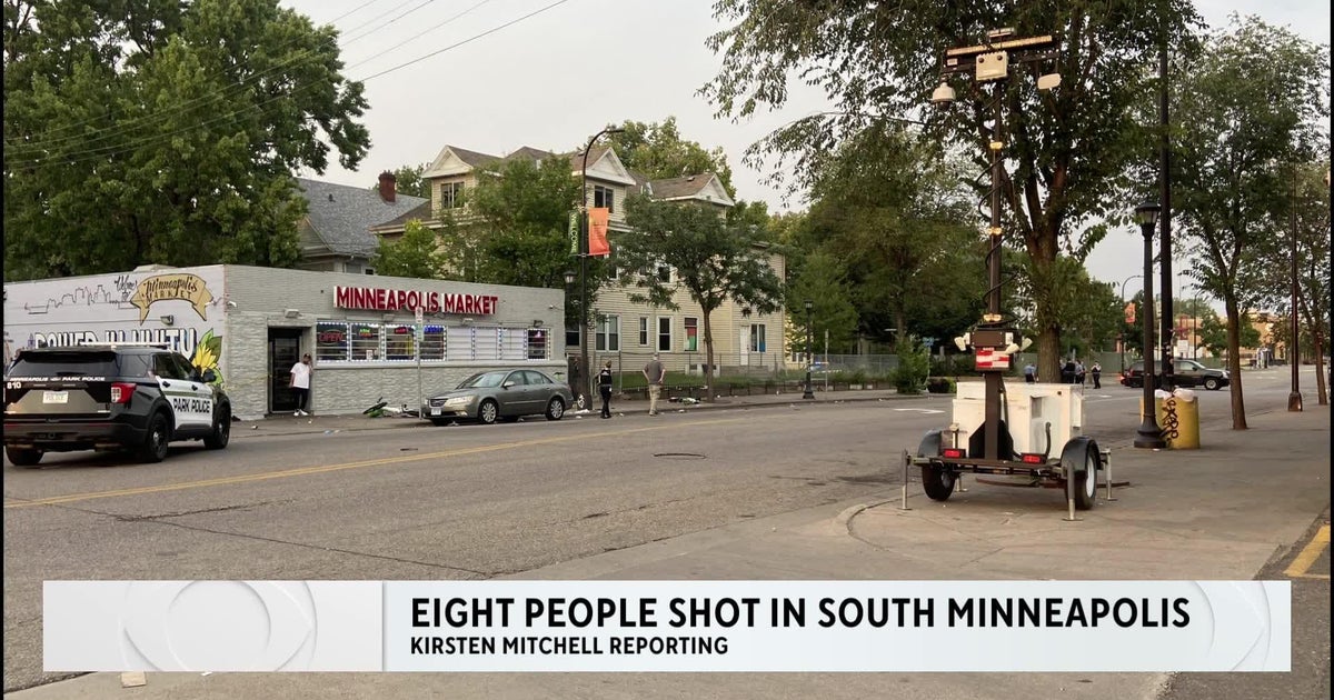8 people hurt in south Minneapolis shooting - CBS Minnesota