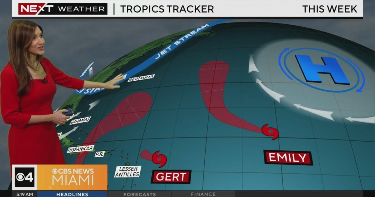 Tracking The Tropics 8/21/2023 5AM - CBS Miami