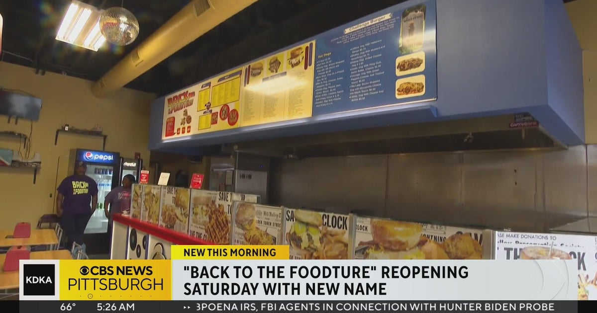 Back To The Foodture reopening on Saturday with a new name - CBS Pittsburgh
