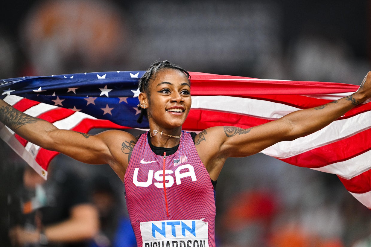 Sha'Carri Richardson wins 100-meter title at world championships to cap ...
