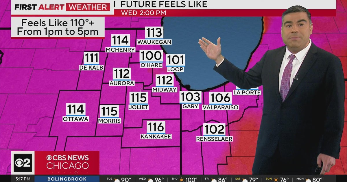 Chicago First Alert Weather: Dangerous heat for Wednesday and Thursday ...