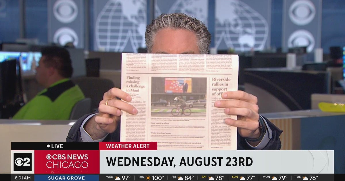 Streaming with Brad: Ed’s ‘superstar’ newspaper moment - CBS Chicago