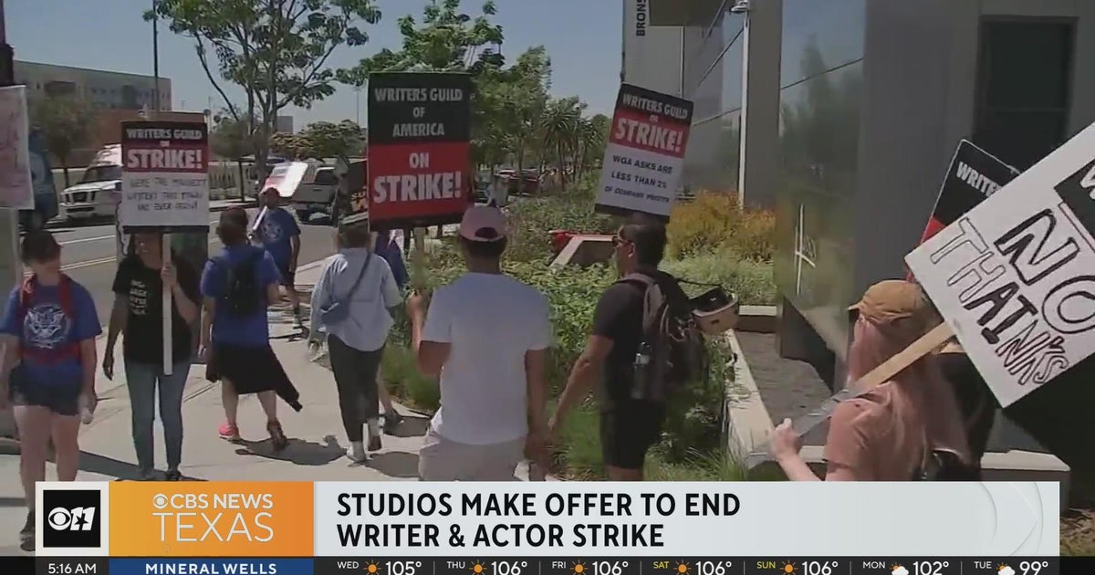 Is the end of the Writer's Guild strike near? - CBS Texas