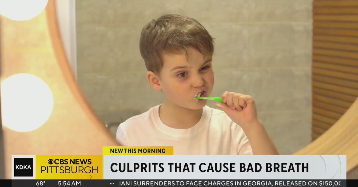 Beating back bad breath - CBS Pittsburgh