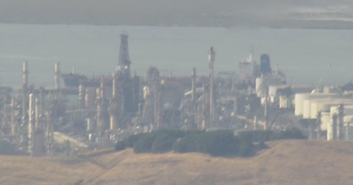 Phillips 66 refinery in Rodeo experiences level 1 flaring event - CBS ...
