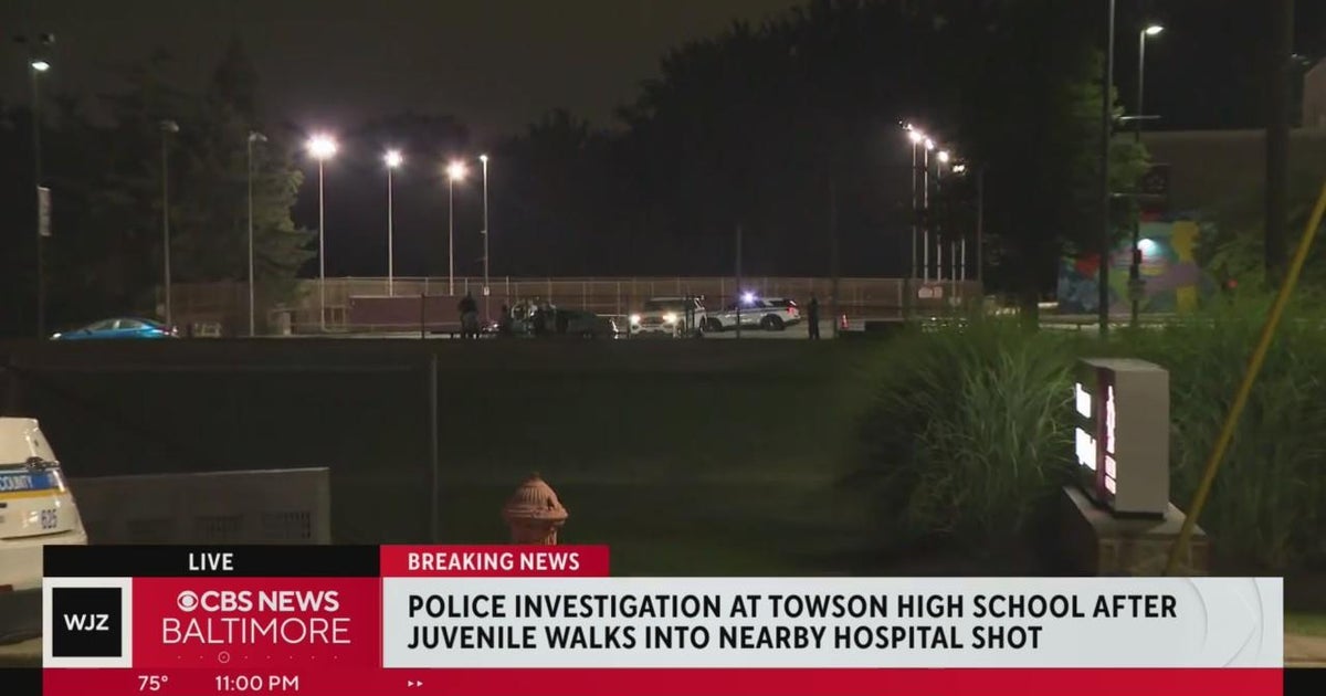 Minor injured after reported shooting at Towson High School, police say ...