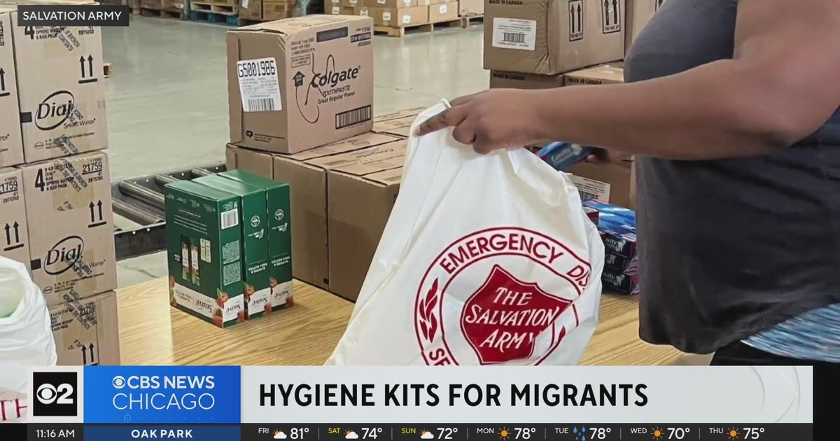 Salvation Army donating 250 hygiene kits for migrants - CBS Chicago