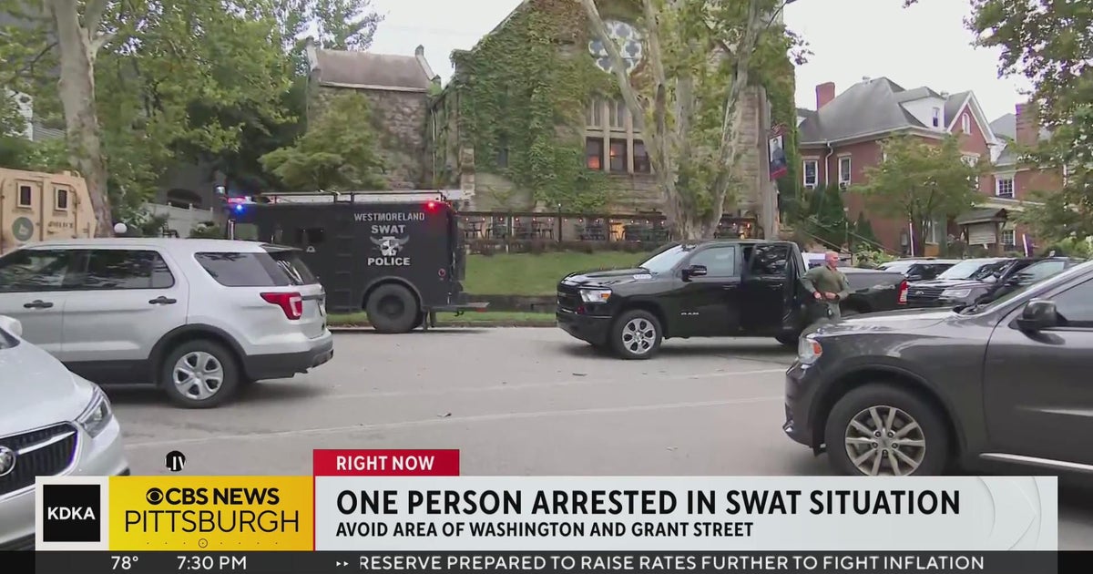 Person in custody after SWAT called to Vandergrift - CBS Pittsburgh