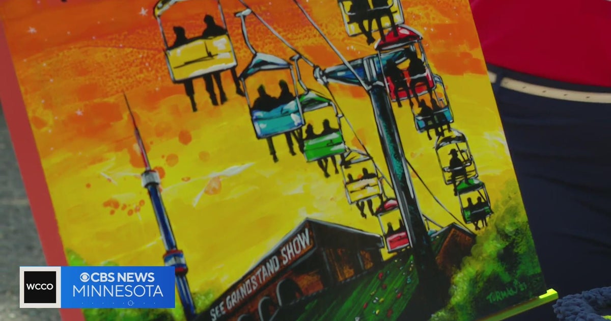 How artist Adam Turman is commemorating this year's State Fair - CBS ...