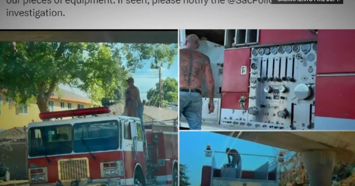 Sacramento police locate owner of unmarked fire engine after bizarre ...