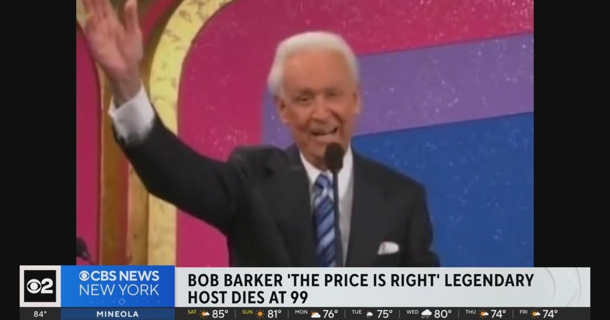 Bob Barker, longtime "The Price Is Right" host, dies at 99 - CBS New York