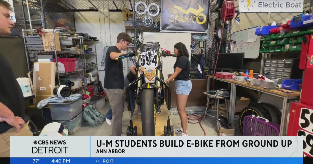University of Michigan students build, race world-class electric ...