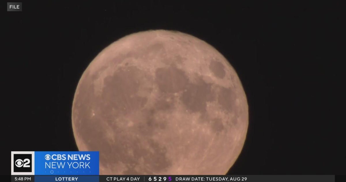 Rare blue supermoon will light up the night starting Wednesday - CBS ...