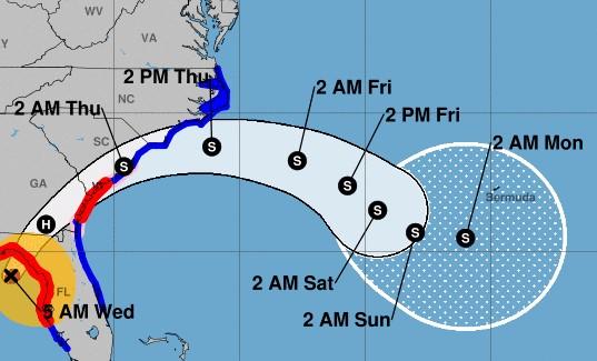 Hurricane Idalia, a Category 3, brings "catastrophic" storm surge as it makes Florida landfall ...