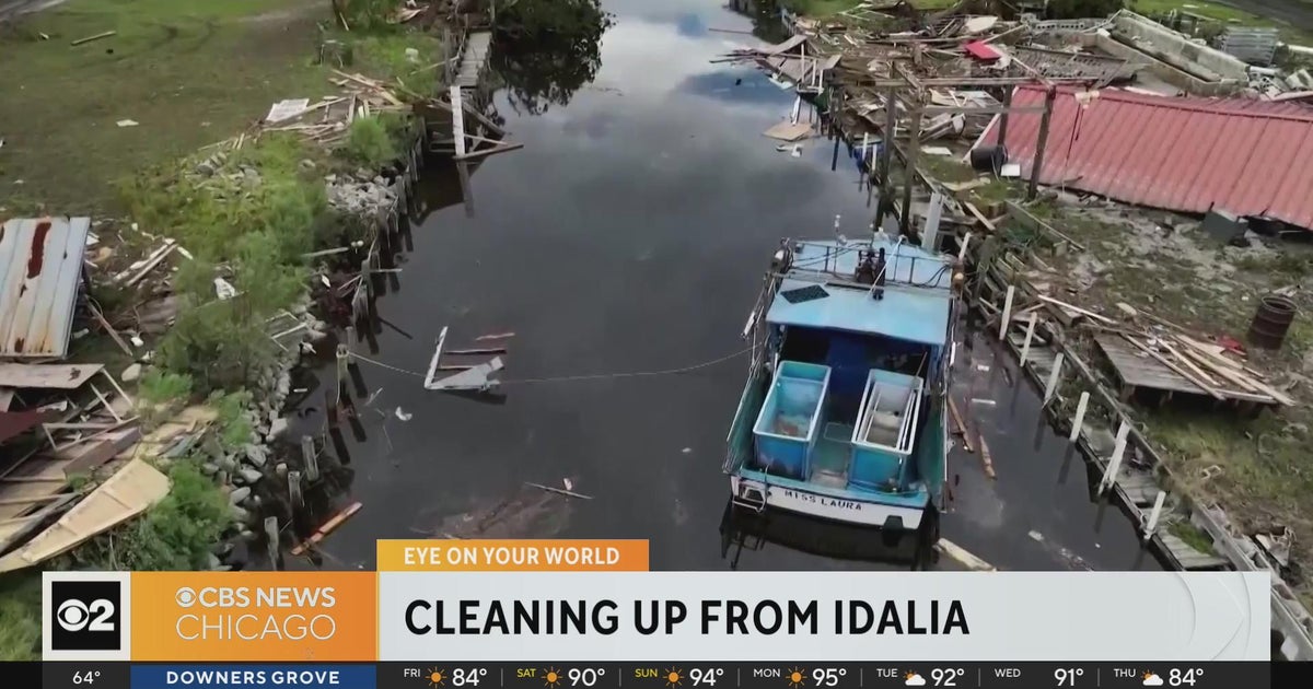 Cleanup efforts begin following destruction from Hurricane Idalia - CBS ...
