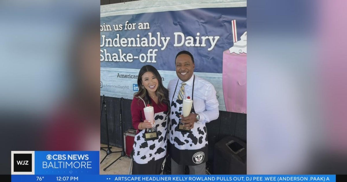 Amy Kawata Tim Williams Win Undeniably Dairy Shake Off Cbs Baltimore