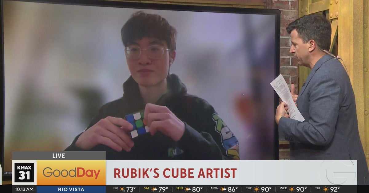 Rubik's Cube artist "SoupTimmy" joins us! - Good Day Sacramento