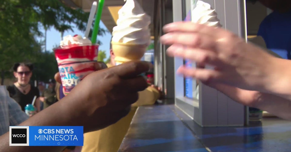 Fairgoers search for relief from late summer heat wave - CBS Minnesota
