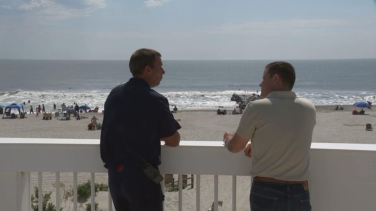 Rip currents NJ: 1 dead, multiple water rescues made - CBS Philadelphia