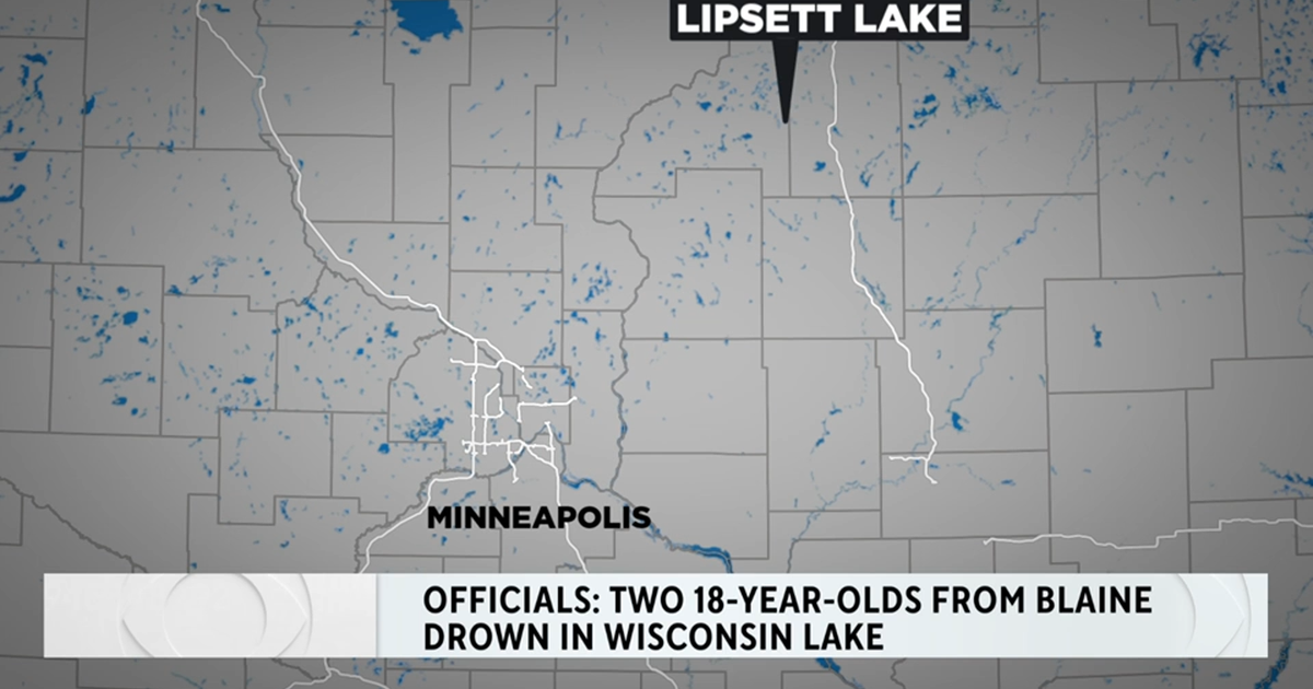Two 18-year-olds from Blaine drown in Wisconsin lake - CBS Minnesota