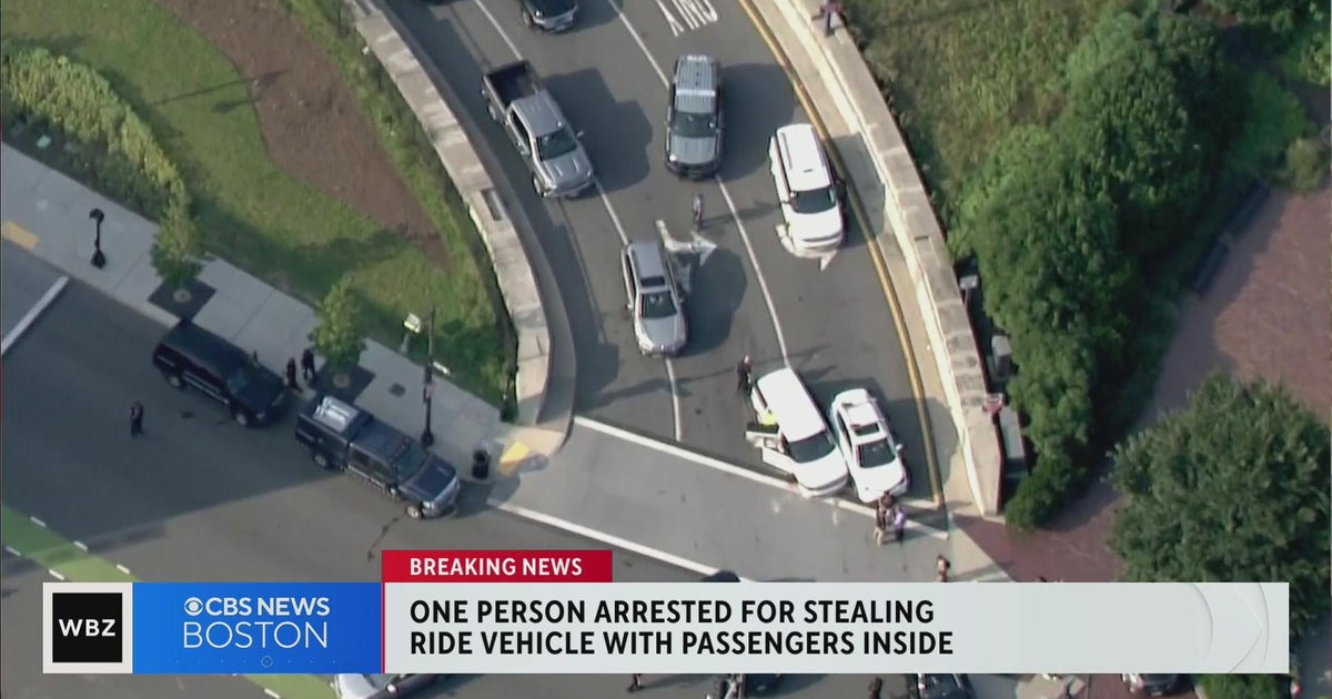 Man arrested for allegedly stealing RIDE vehicle with passengers inside ...