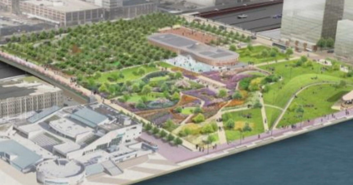Park over I-95 in Philadelphia will reconnect Old City to Delaware ...