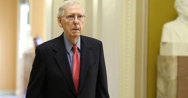 Senate Republicans meet about McConnell health issues - CBS News