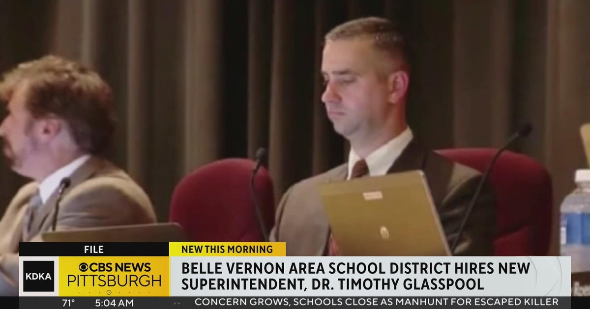 Belle Vernon Area School District hires Dr. Timothy Glasspool as new ...