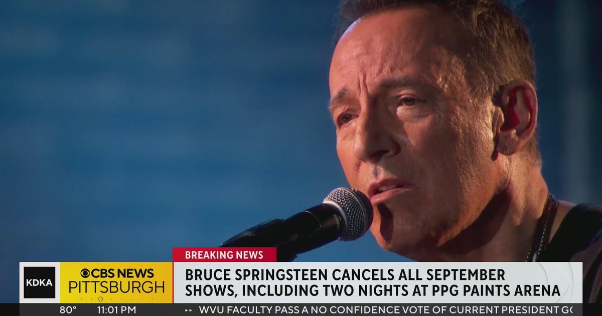Bruce Springsteen postpones all concerts through September - CBS Pittsburgh