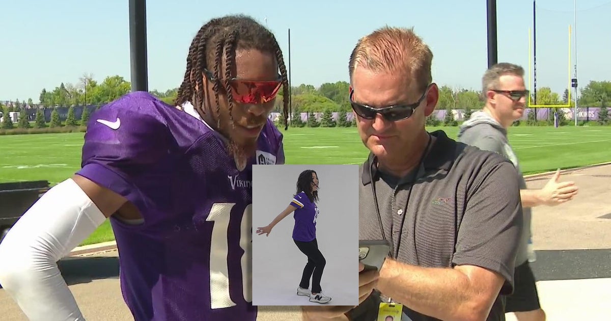 Vikings' Justin Jefferson, Kirk Cousins grade Amelia Santaniello's ...