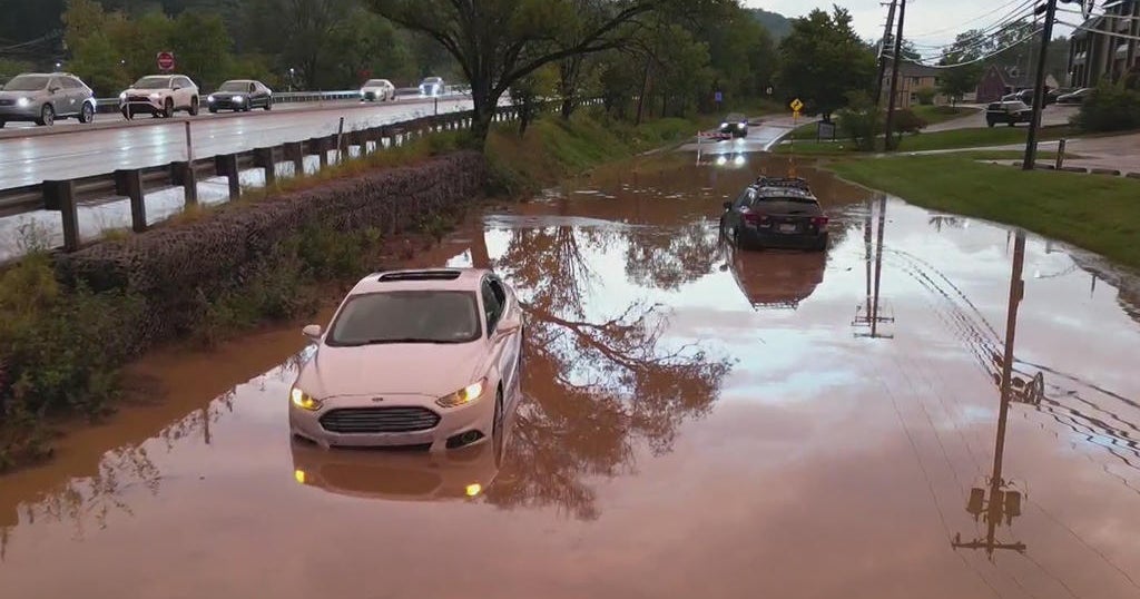 Storms cause flash flooding in Northern Allegheny County - CBS Pittsburgh