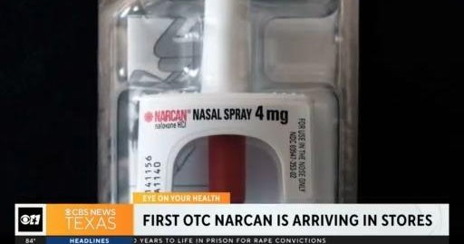 Narcan now sold over the counter at drugstores - CBS Texas