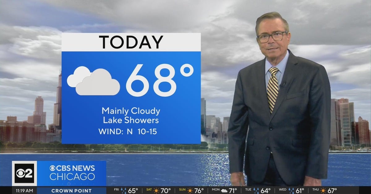 Chicago First Alert Weather: Scattered showers - CBS Chicago