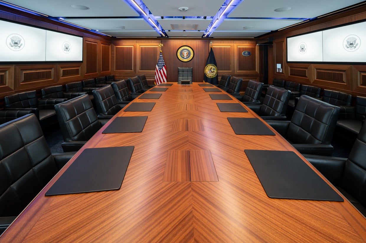 Situation Room in White House gets $50 million gut renovation. Here's ...