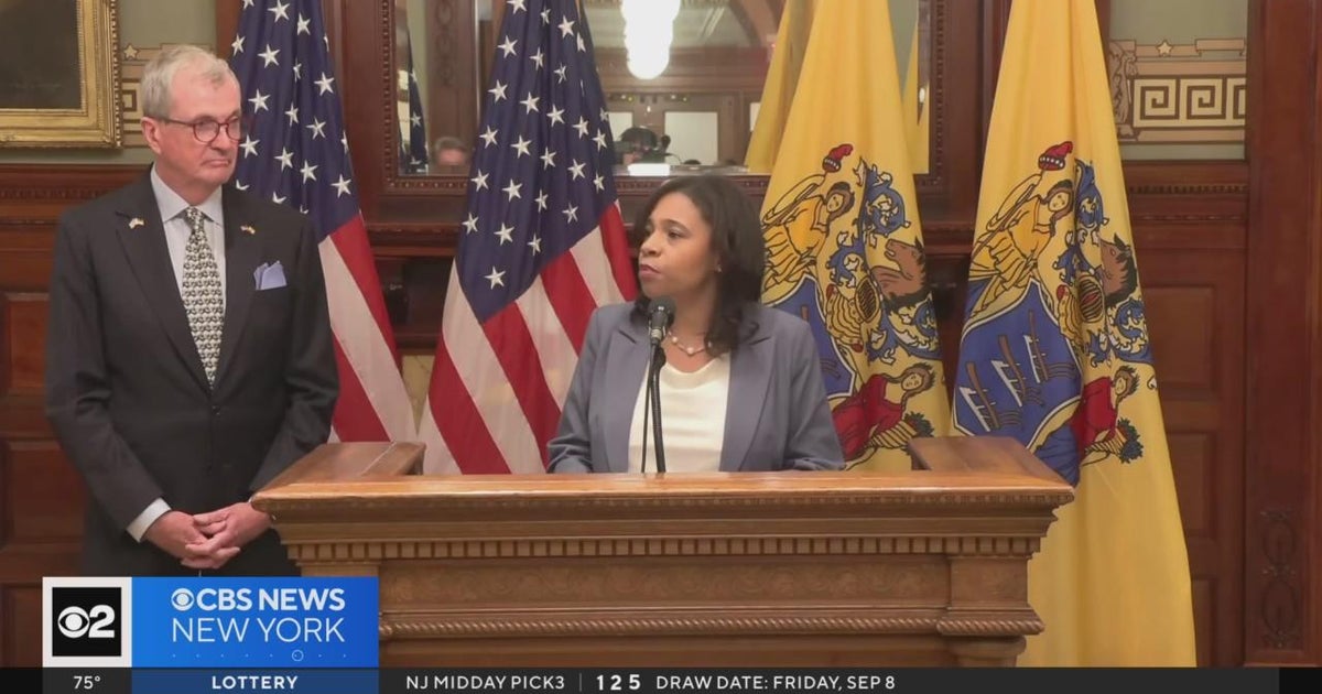 Tahesha Way sworn in as new New Jersey lieutenant governor - CBS New York