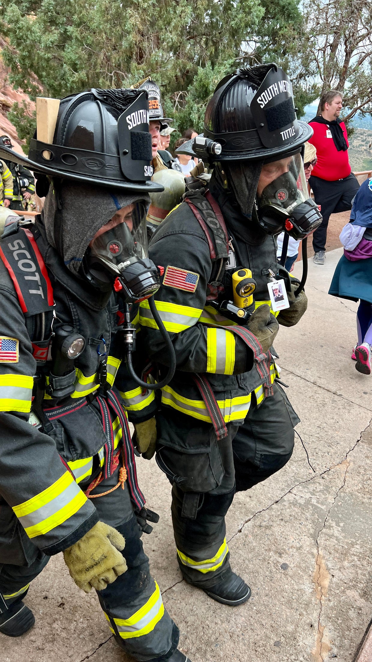 Red Rocks 9/11 Memorial Stair Climb honors firefighters, first ...