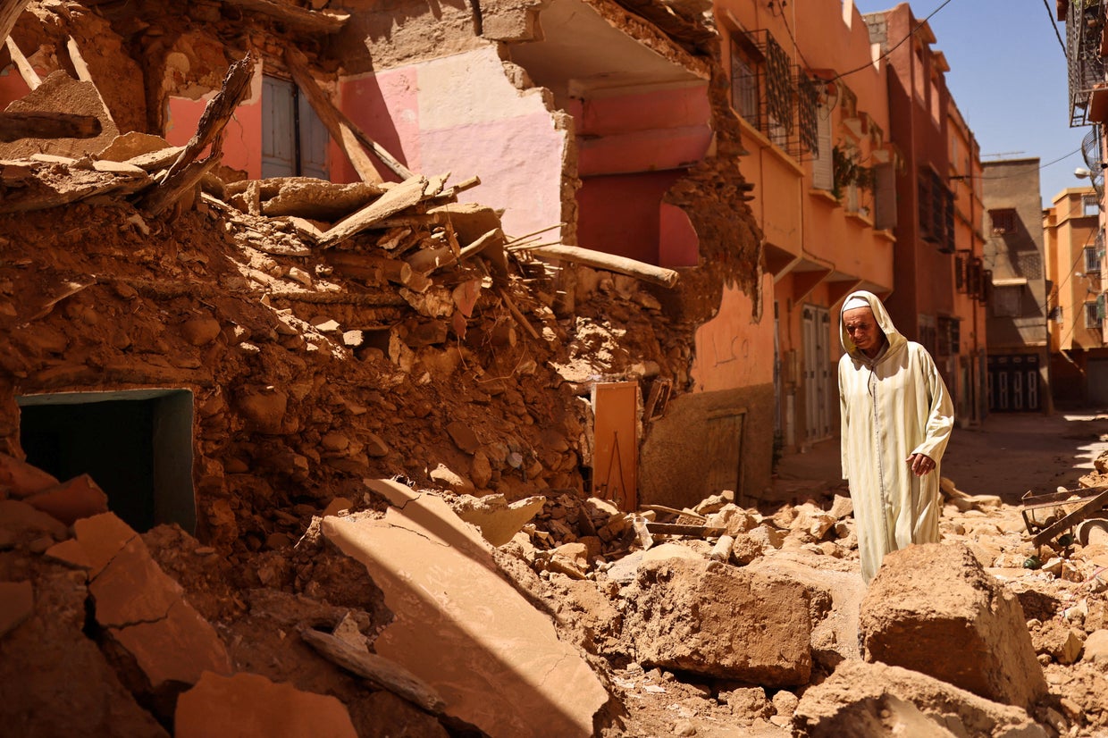 Morocco earthquake: Photos show widespread devastation - CBS News