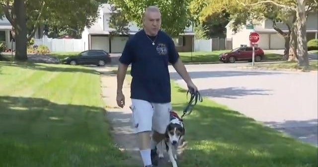 9/11 survivor working to help people suffering from PTSD - CBS News