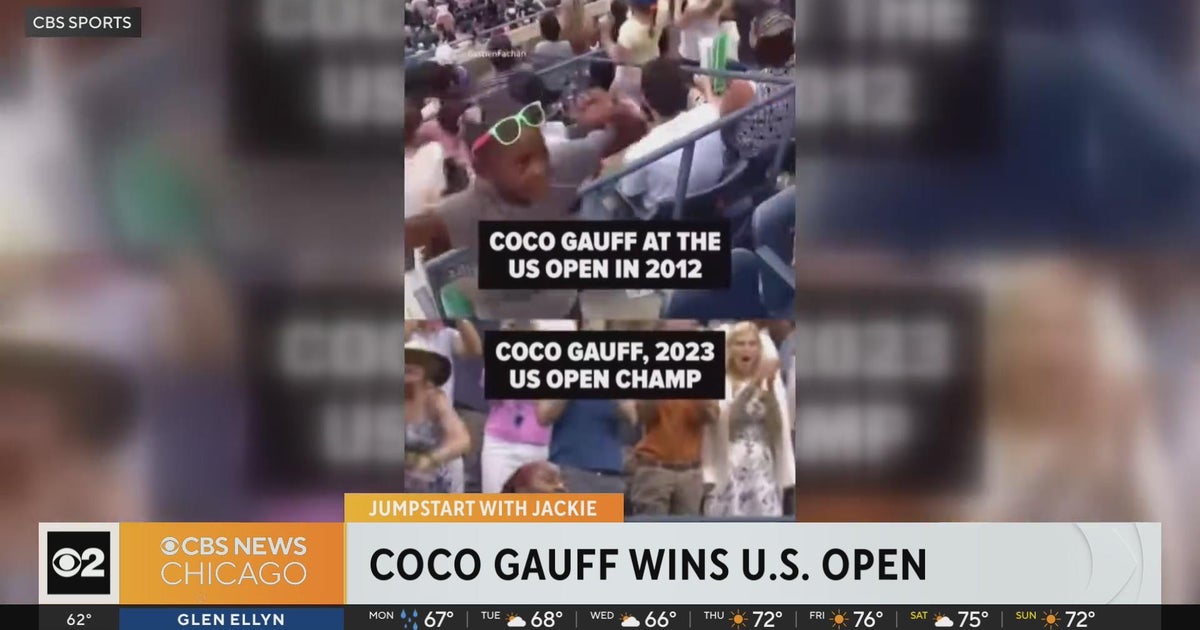 Coco Gauff wins U.S. Open - CBS Chicago
