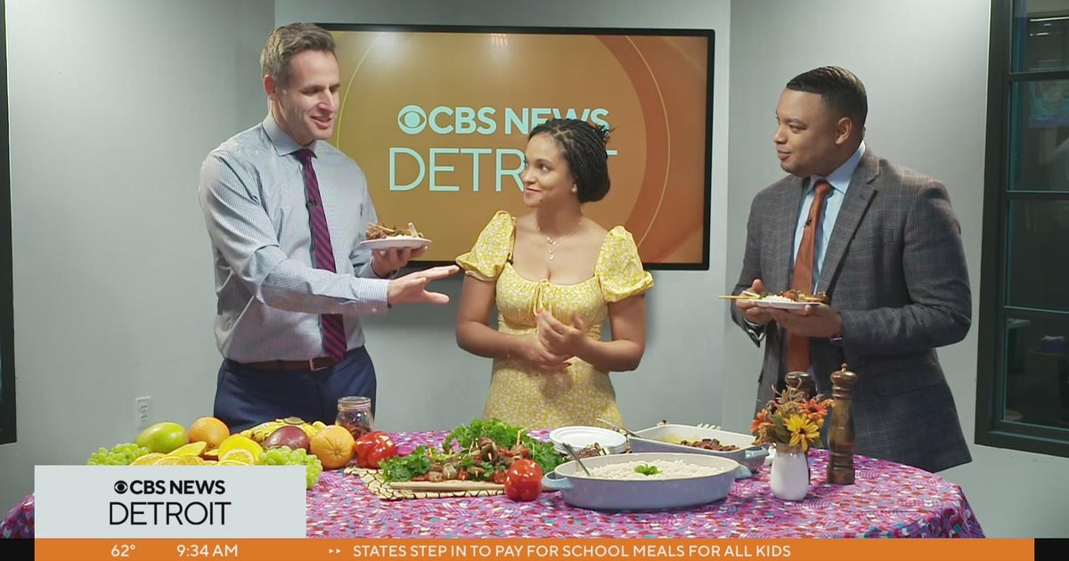 Sampling Liberian cuisine with Chef Ameneh - CBS Detroit