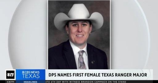Texas Department of Public Safety names first female Texas Ranger Major ...