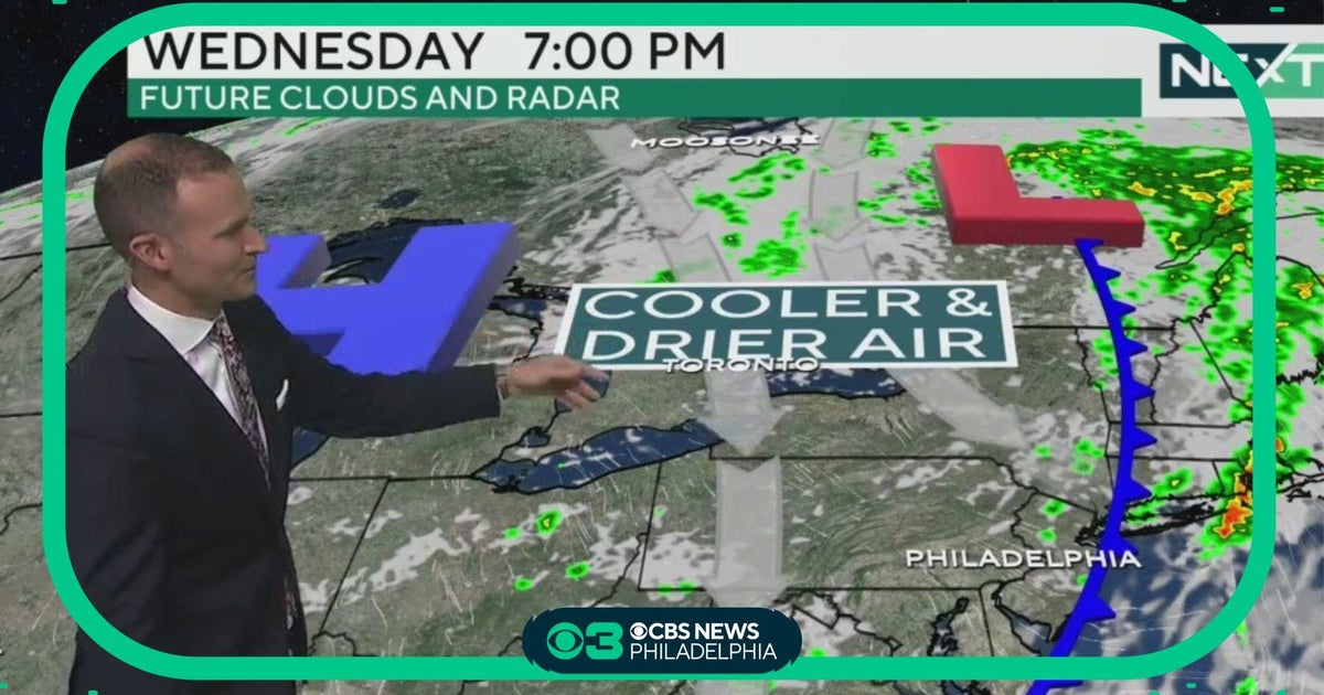 NEXT Weather: Taste of fall this week - CBS Philadelphia