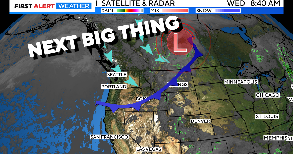 A September cold front bringing back rain and Colorado mountain snow ...