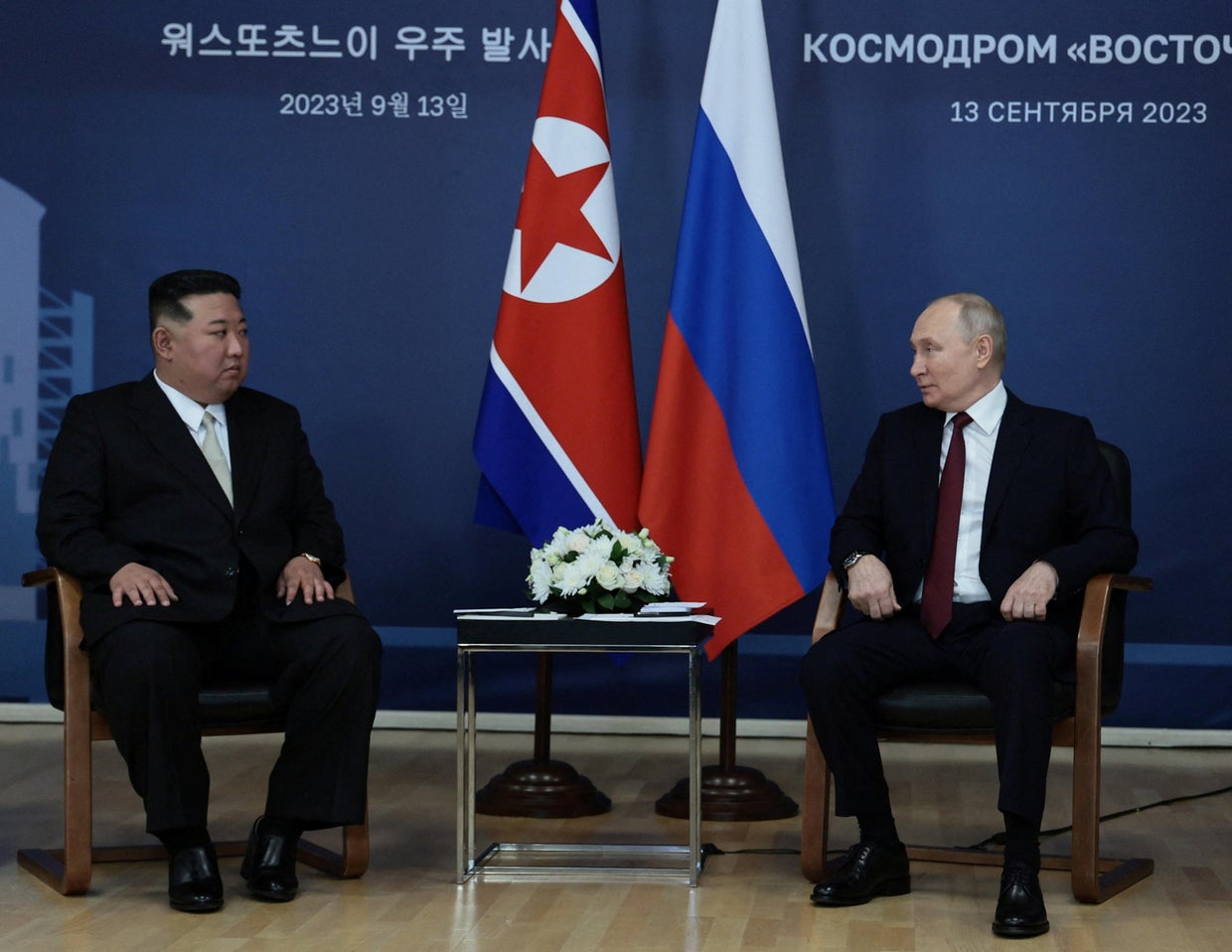 As Kim meets Putin, Ukraine strikes a Russian military shipyard and ...