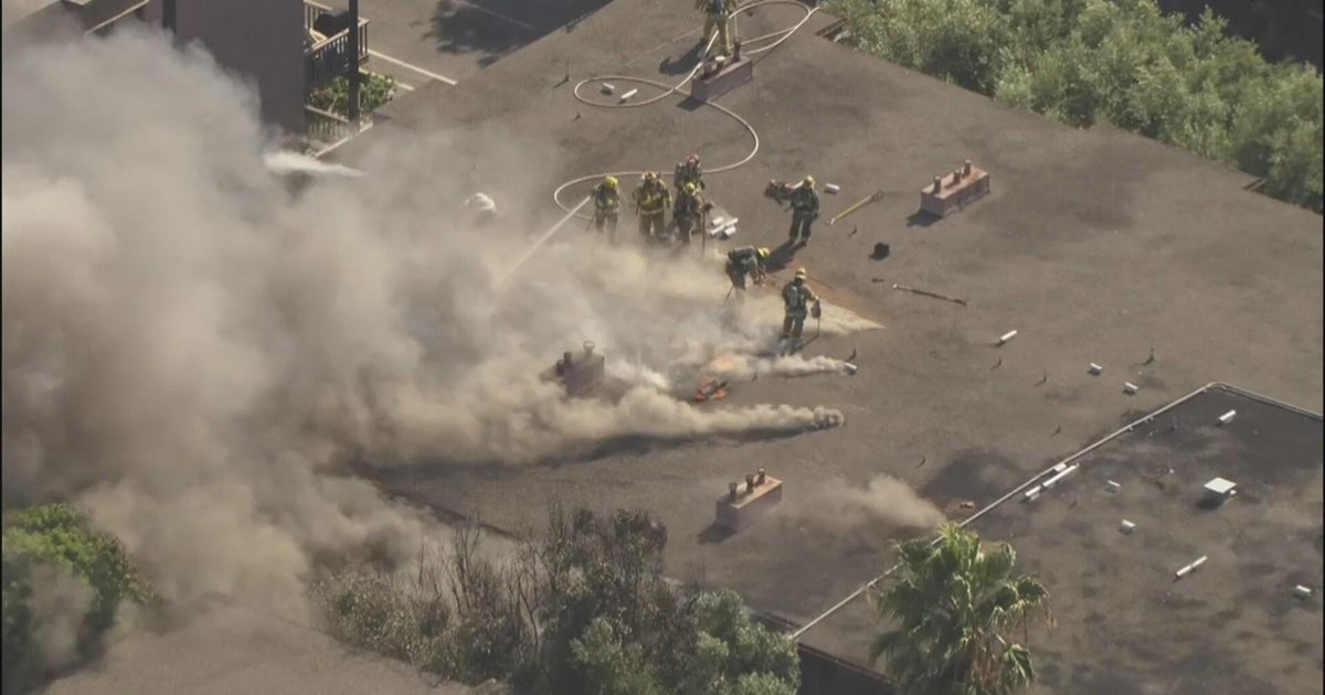 Firefighters respond to apartment fire in Marina del Rey, 1 person ...