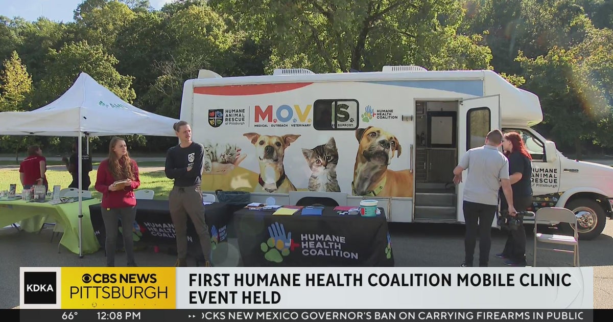 First Humane Health Coalition Mobile Clinic event held - CBS Pittsburgh