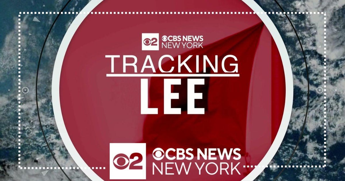 Tracking Lee: Storm churning up rough waters at area beaches - CBS New York