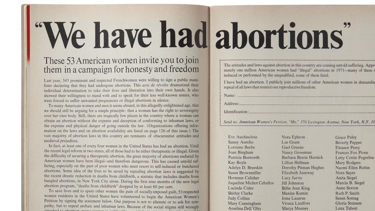 Ms. after 50: Gloria Steinem and a feminist publishing revolution - CBS ...