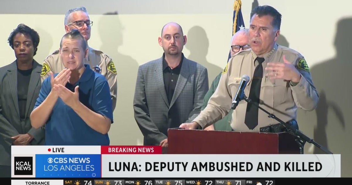 Sheriff Luna identifies deputy fatally shot in Palmdale, provides ...
